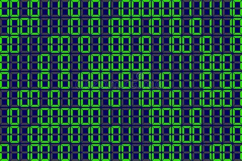Informatics Background Green 1 And 0 Vector Program Code On Green Background Stock Illustration