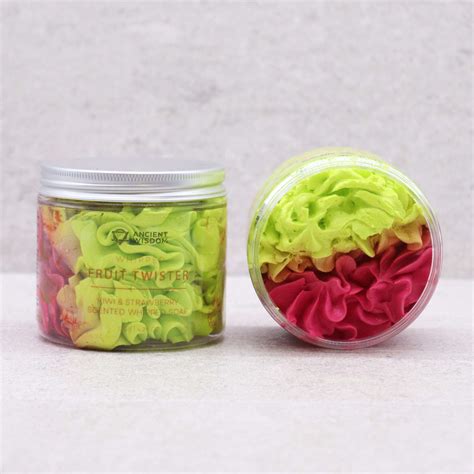 Whipped Cream Soap 120g Strawberry And Kiwi Shop With Shiva