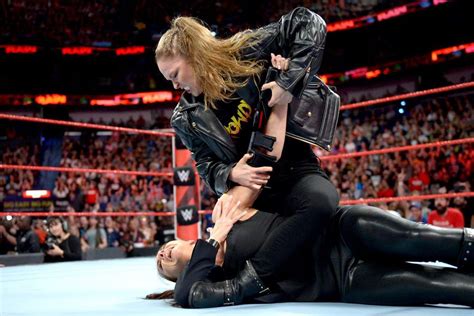 Wwe Teasing Repercussions For Ronda Rousey On Raw Cageside Seats