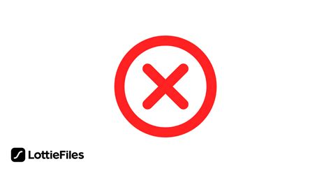 Animación Gratuita De Errorsign De Azat Ain Lottiefiles