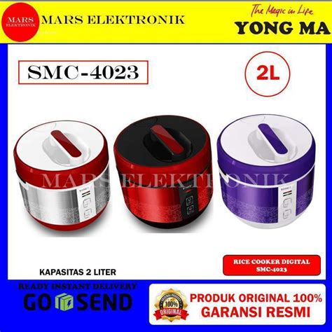 Jual Yongma Magic Com Rice Cooker Yong Ma 2 Liter Smc 4023 Smc4023 Smc 4023 Di Seller Kawi Abadi