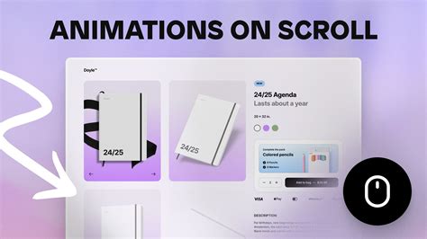 animations on scroll instant