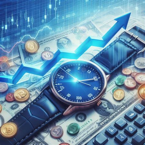 Inflation Rate A Graph Showing The Rate Of Price Increases Over Stock Illustration