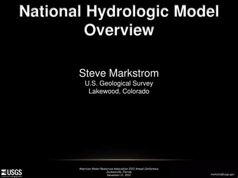 PPT National Hydrologic Model Overview PowerPoint Presentation Free Download ID