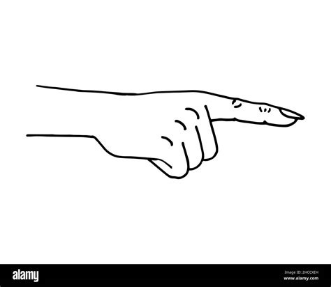 How To Draw A Finger Pointing At Trent Lopez Blog
