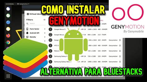 Instalar Genymotion En Linux Bluestacks En Linux Youtube