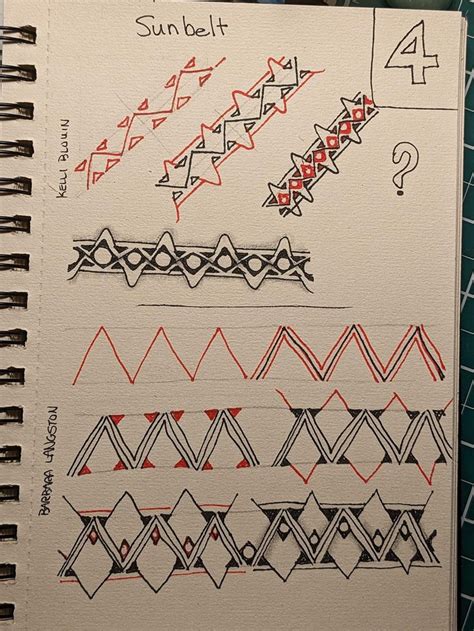 Zen Tangle Art With Sunbelt Step Out