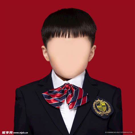 儿童证件照换脸设计图 儿童摄影模板 摄影模板 设计图库 昵图网