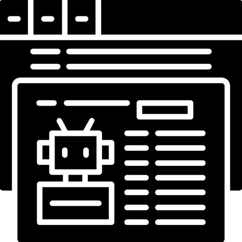 Robotstxt Icon Design Symbol 50235845 Vector Art At Vecteezy