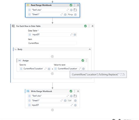 For Each Excel Row Replace One Character With Another In A Certain Cell