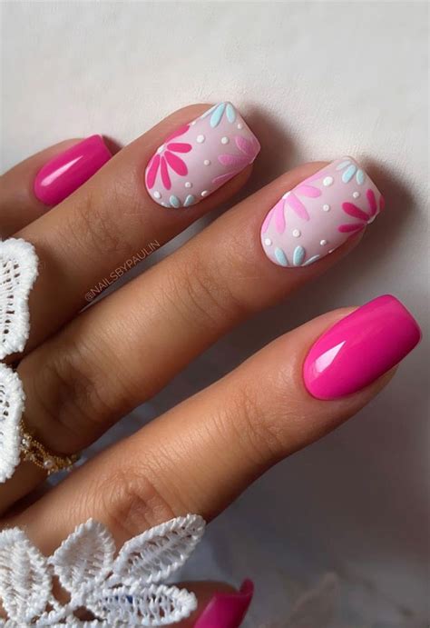 Tuy N Ch N M U Nail Designs With Flowers C Y U Th Ch Nh T