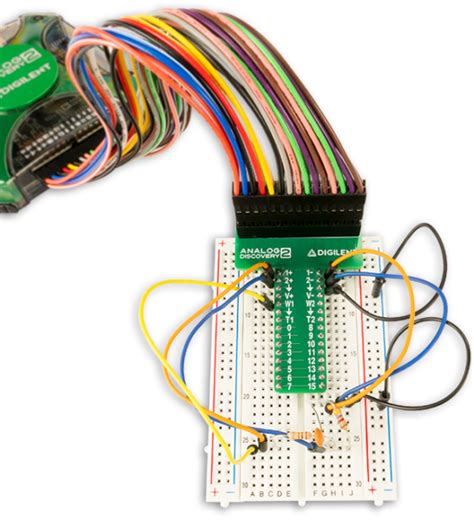 Breadboard Breakout For Analog Discovery 2 Digilent Blog