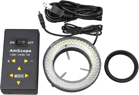 Amscope Led 64 64 Led Microscope Ring Light With Adapter Toys And Games