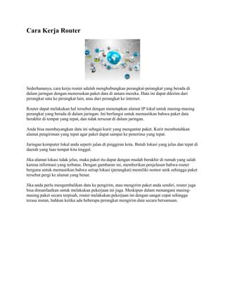Fungsi Router Pdf