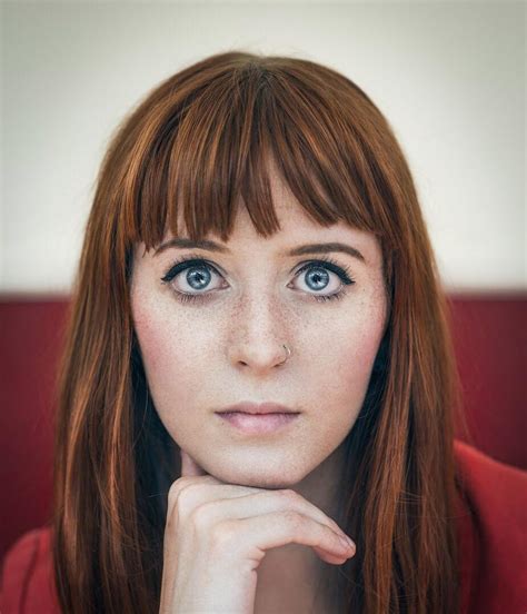 Piercing Blue Eyes R Freckledgirls