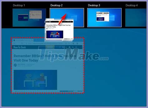 How To Move Windows To Another Virtual Desktop In Windows