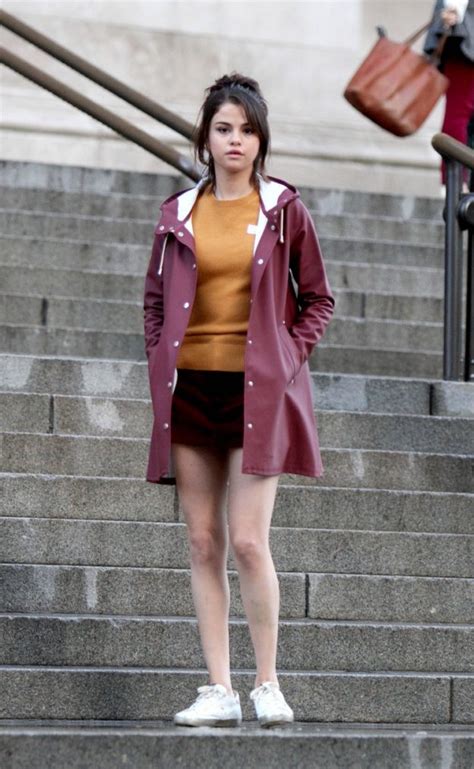 Selena Gomez Sexy On The Set In NYC Photos The Fappening