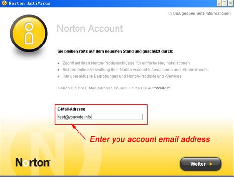 Install Norton Using Product Key