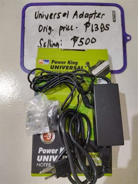 Universal Adapter Computers Tech Parts Accessories Cables Adaptors On Carousell
