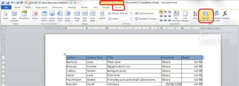 How Do I Keep My Table Headings Over Multiple Pages In A Word Document Libroediting