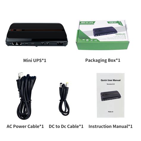 قیمت و خرید یو پی اس کوچک دبلیو جی پی مدل Poe1 ظرفیت 10400 میلی آمپر ساعت