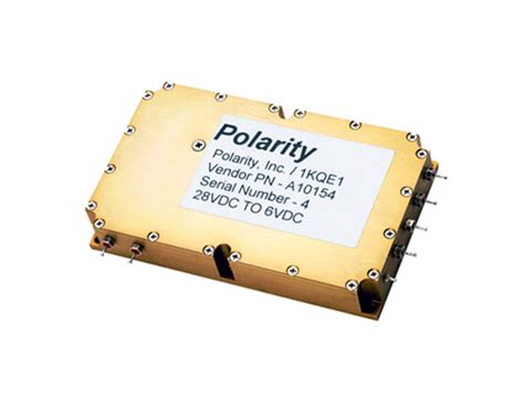 Military Multiple Output Dc Dc Converter Polarity Inc