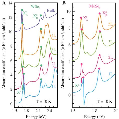 Absorption Spectra Derived From Reflectance Contrast Spectra Of A Download Scientific
