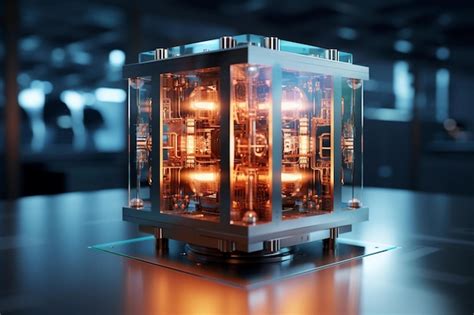 Premium Photo Large Quantum Computer