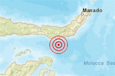 Gempa 59 Magnitudo Guncang Bolaang Uki Sulawesi Utara