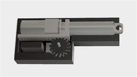 Servo Becomes Mini Linear Actuator Hackaday