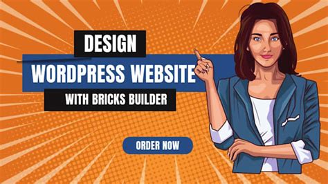 design wordpress website clone duplicate website redesign using bricks