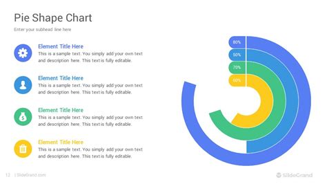 Shapes Charts PowerPoint Template Designs SlideGrand