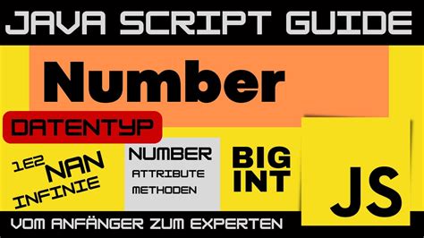 Numbers In Javascript Init Nan Bigint Funktionen Konvertierung