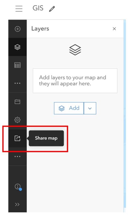 sharing arcgis online map vassar geospatial mapping hub