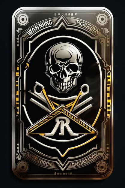 Premium Photo Warning Sign Symbol Sticker