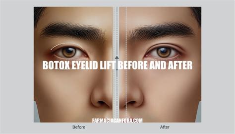 Botox Eyelid Lift Before And After A Comprehensive Guide