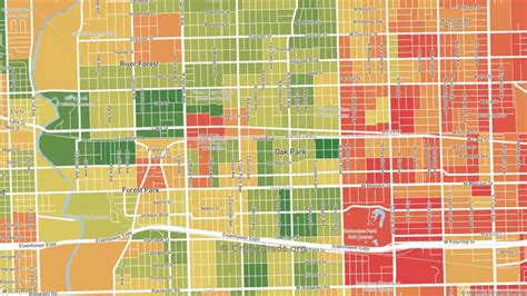 The Safest And Most Dangerous Places In Oak Park Il Crime Maps And