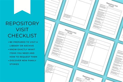 Repository Visit Checklist — Heritage Discovered