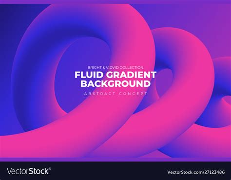 Fluid Gradient Background Royalty Free Vector Image