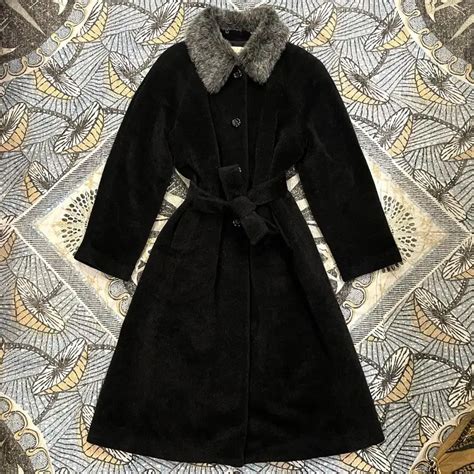 Coat 울코트롱코트로브코트검정코트여성코트 On Bunjang With Safe Global Shipping