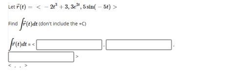 Solved Let Vec R T T E T Sin T Find Chegg Com