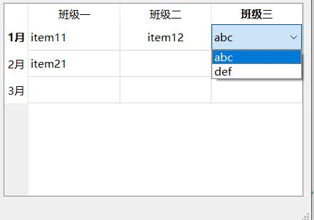 Qt QListViewQListWidgetQTableViewQTableWidget的使用示例及区别 qlistview 函数