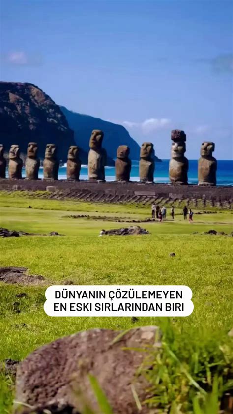 Paskalya Adasının Gizemli Moai Heykelleri… Yüzyıllardır Nasıl Yapıldıkları Adanın Dört Bir