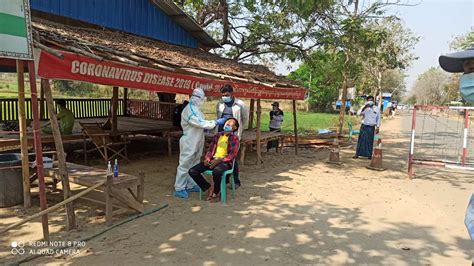 ပေါက်ခေါင်းမြို့အဝင်ဂိတ်၌ ကိုဗစ် ၁၉ မျိုးရိုးဗီဇပြောင်း အိုမီခရွန်ရောဂါ ကူးစက်ပြန့်ပွားမှုမရ