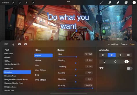 How To Install And Use Custom Fonts In Procreate Onedesblog