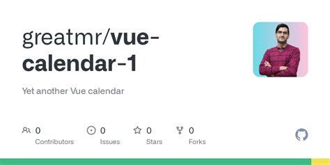 GitHub Greatmr Vue Calendar 1 Yet Another Vue Calendar