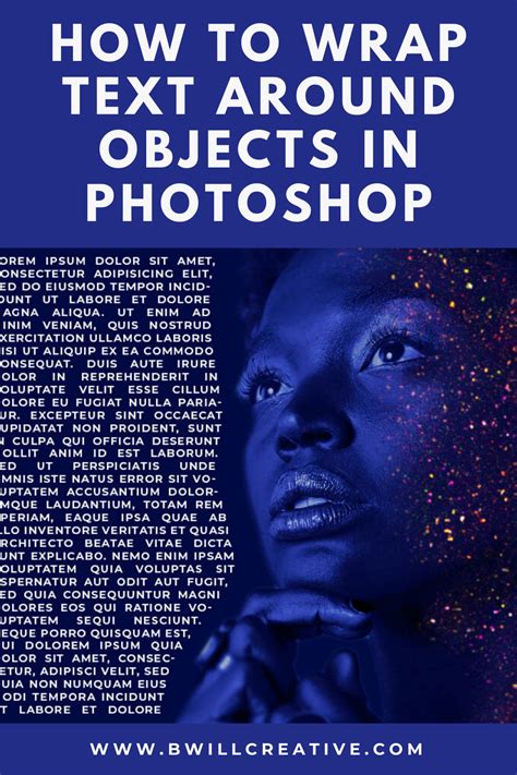 How To Wrap Text Around Objects In Photoshop Learn Photoshop Photoshop Photoshop Lightroom