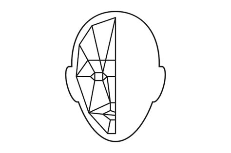 Premium Vector Recognition Icon Identity System Recognize Security