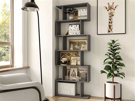 Стелаж для книг Gt 56 на 6 комірок Moreli Купити недорого в інтернет магазині Taburetka™