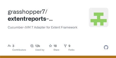 Github Grasshopper7 Extentreports Cucumber7 Adapter Cucumber Jvm 7 Adapter For Extent Framework